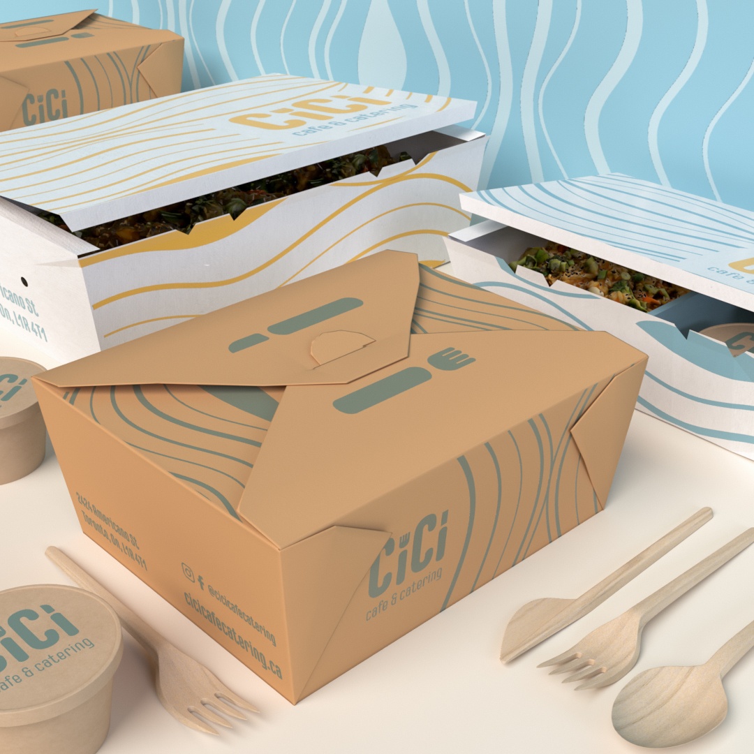 Paper Packaging For Food Festivals — LeKAC